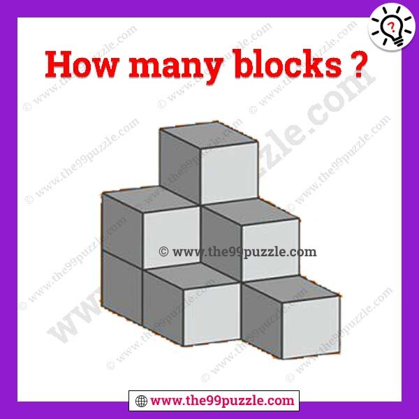 How many blocks? - Visual Puzzles - The 99 Puzzle How many blocks? - Visual Puzzles - The 99 Puzzle